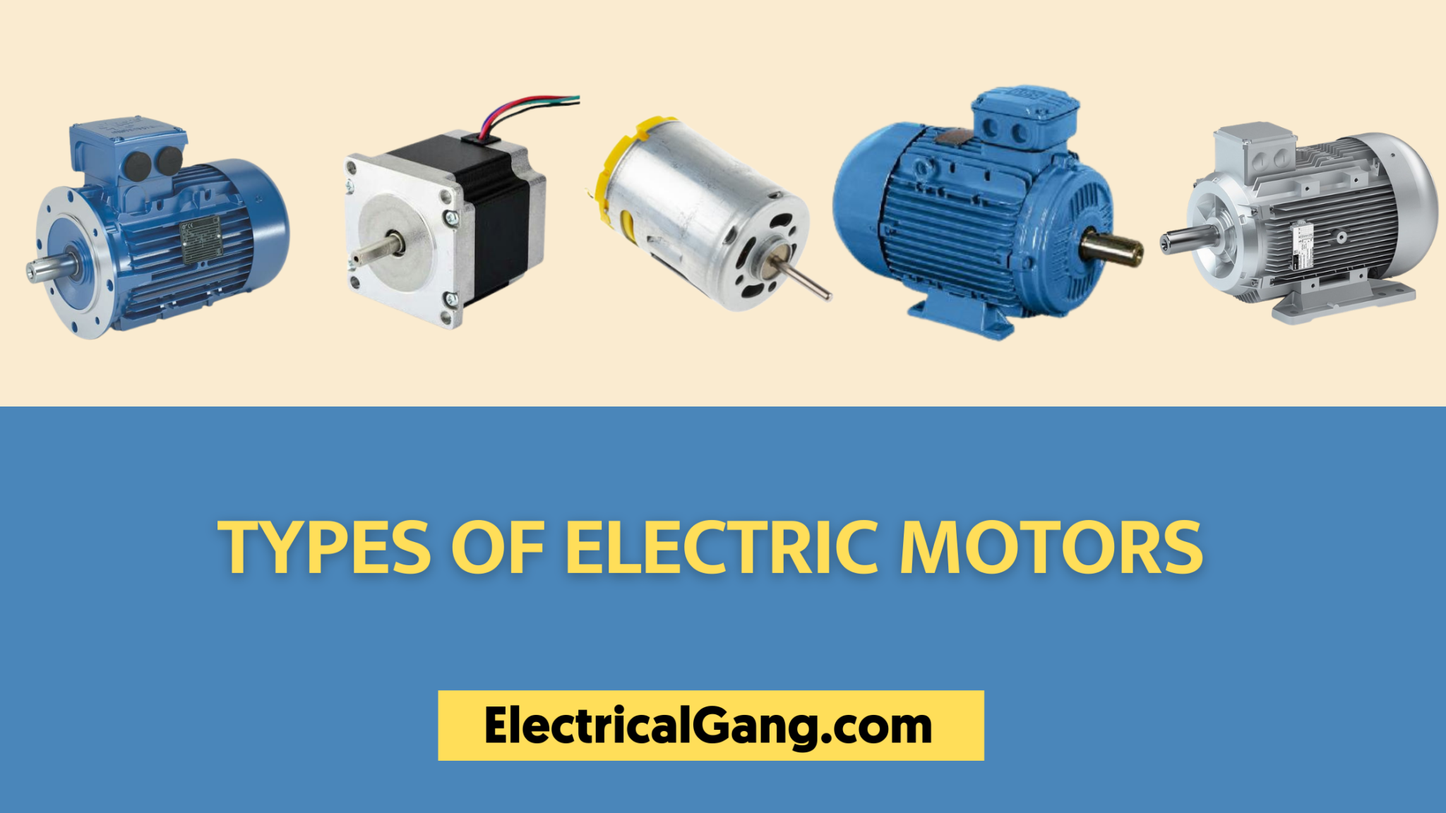 Vad är elmotor? / Olika typer av elmotorer / ElectricalGang | I'm running